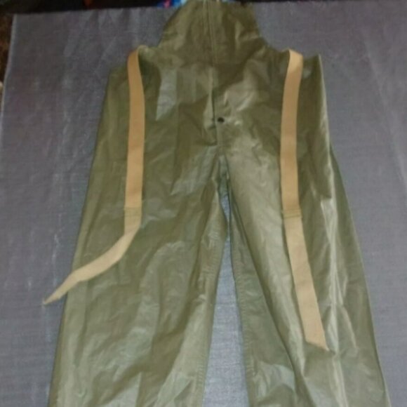 Pants | Small Vintage Us Military Wet Weather Waterproof Overalls ...